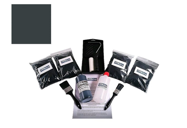 DIY Flocking Kit - METALLIC ANTHRACITE Large Flock Powder Fibre Kit ...